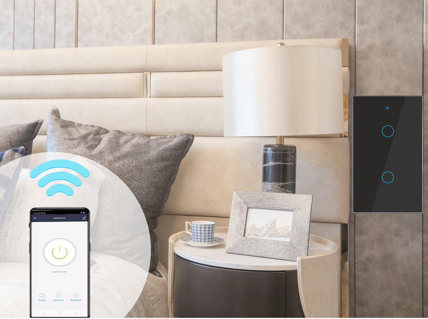 WiFi Smart Wall Switch-SGW1-US 1gang 2gang 3gang - Switch