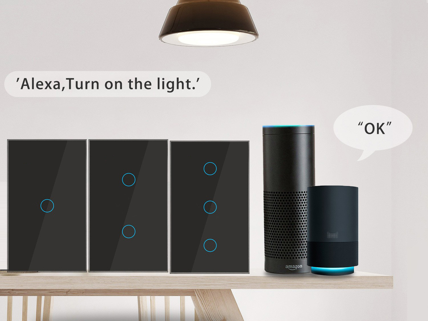 WiFi Smart Wall Switch-SGW1-US 1gang 2gang 3gang - Switch