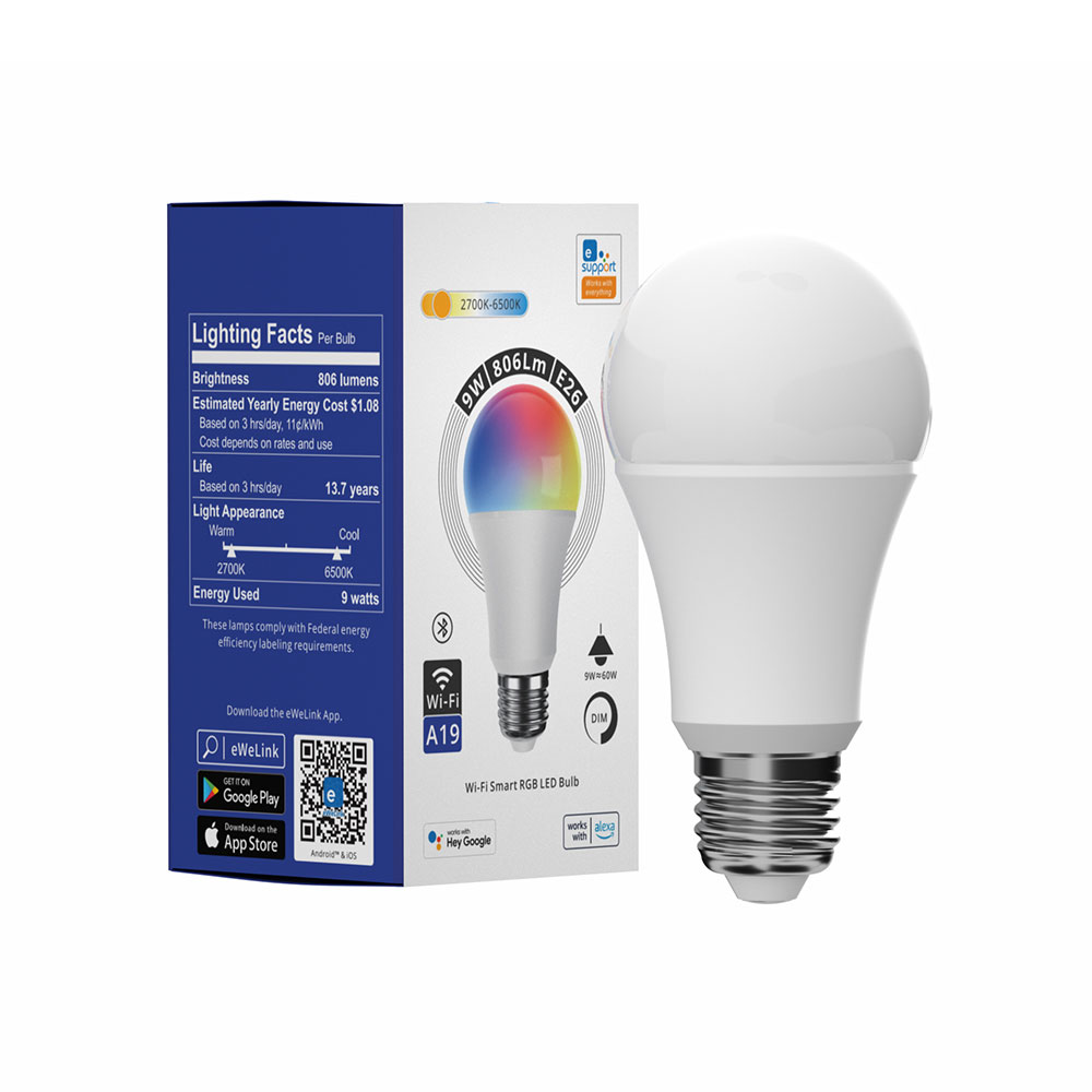 Switch Go- L05-A19 Wi-Fi Smart LED Bulb - Switch GO